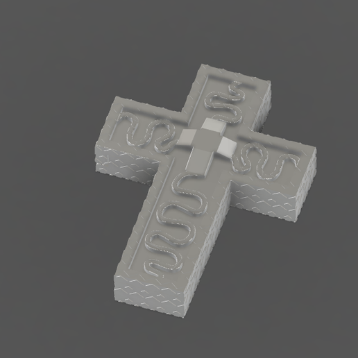 Player 230 Cosplay Cross Pendant with Hinge – STL Files for 3D Printing ...