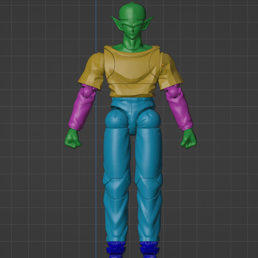 🦸 Piccolo Postboy action figure・ 3D File for 3D printing・Cults