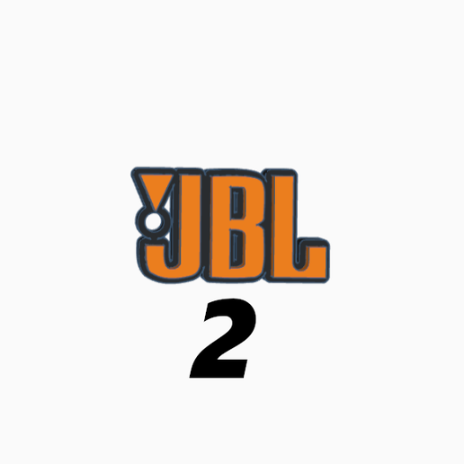 🗝️ JBL Keychain・Free STL File for 3D printing・Cults