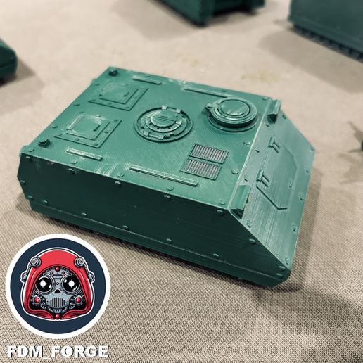 🪖 GRIM113 Grimdark Spacenam M113 APC proxy [FDM FRIENDLY, SUPPORTLESS ...