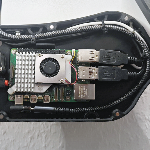 3D file Raspberry Pi5 (Pi4) Gehäuse mit/ohne Laser als Erweiterung für ...