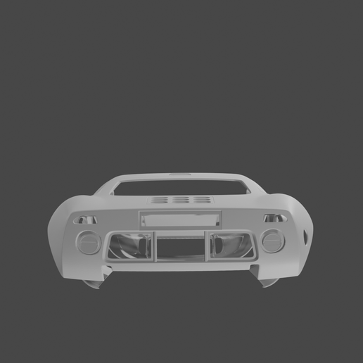 🚙 1964 Ford GT40 RC Body Shell (1:10 Scale)・ STL File for 3D printing・Cults
