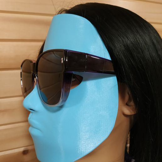 🎃 Valence - Set of 8 Blank Full-Face Masquerade Masks・ STL File for 3D ...