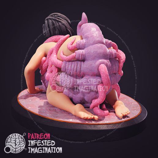 🪱 Worm Hentai 3d Printable Sculpture・ Stl File For 3d Printing・cults