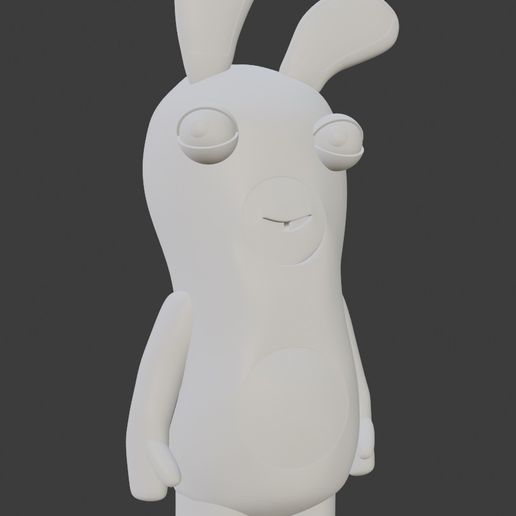 🎬 Inspired by Rabbid from the TV show - Rabbids Invasion・ STL File for ...