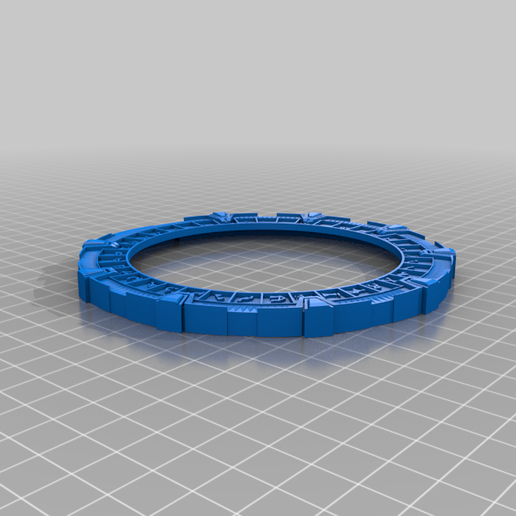 🖼️ Stargate picture frame・Free STL File for ・Cults