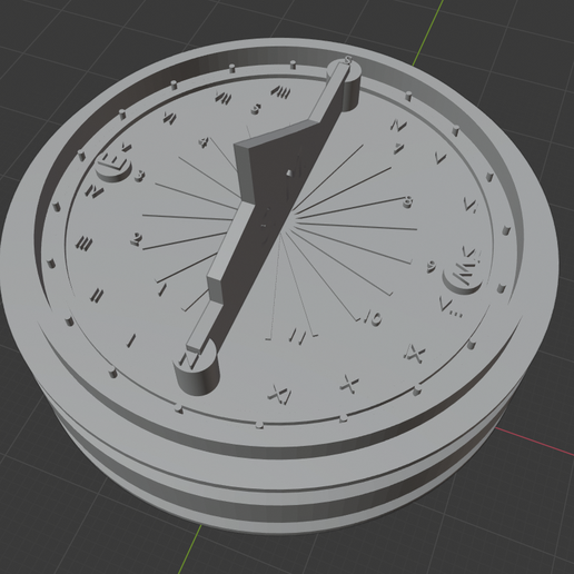 🕰️ Pocket sundial / Pocketsundial・Free STL File for 3D printing・Cults