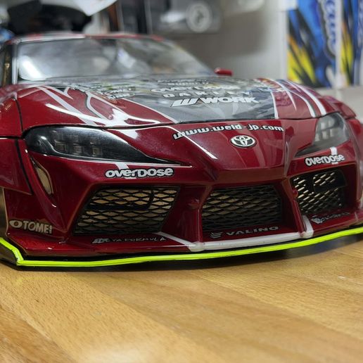 🚁 ReveD GR Supra Grille Set・ STL File for 3D printing・Cults