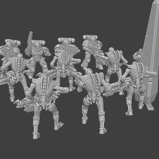 🛰 Full Battle 1・ STL File for 3D printing・Cults