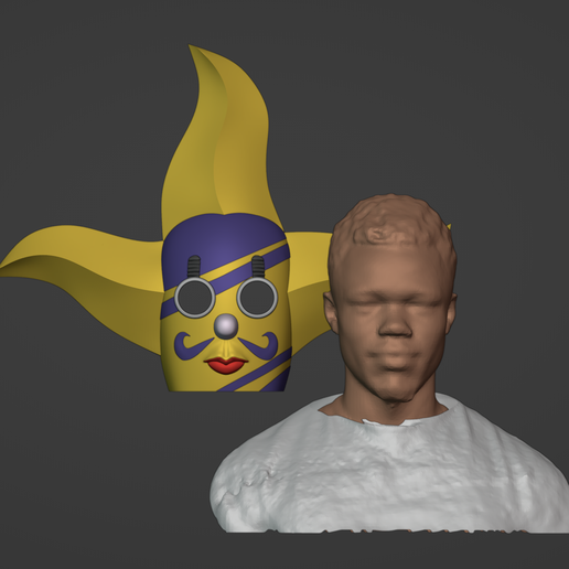 Fichier 3D One Piece Sogeking Cosplay Mask 3D Model STL Download 🔫 ...
