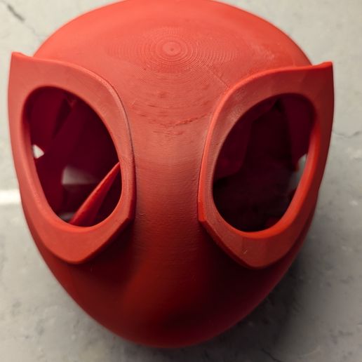 STL file Spidey/ Spin inspired costume mask 🦸‍♂️ ・3D printable model to ...