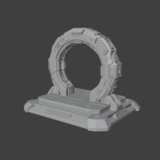 🏠 Stargate・ STL File for 3D printing・Cults