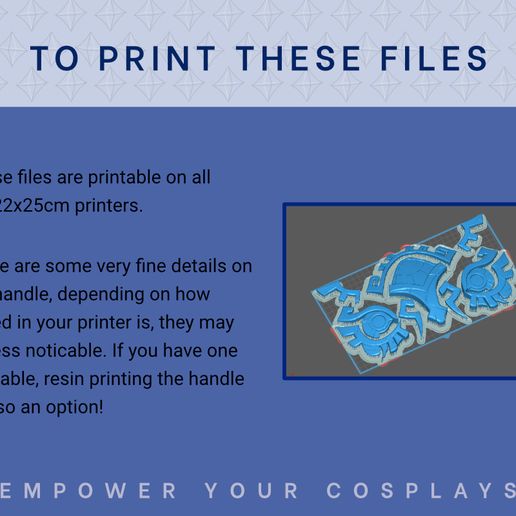 🗡️ RIPTIDE Sword (Show Ver.) STL Files [Percy Jackson and the Olympians]・ 3D File for ・Cults