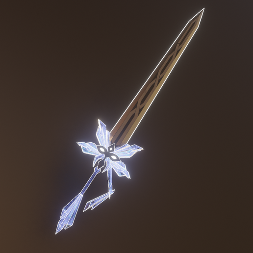🗡️ Capitano Sword・ STL File for 3D printing・Cults