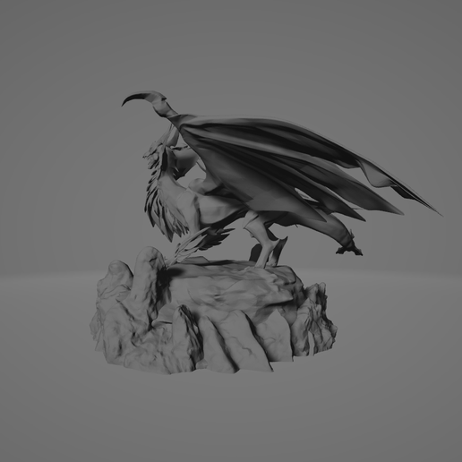 Archivo STL MONSTER HUNTER MALZENO FIGURE 👹 (OBJ)・Plan imprimible en 3D ...