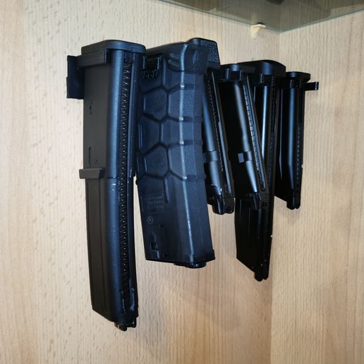 🔫 Universal Airsoft Magazine storage system・Free STL File for 3D ...