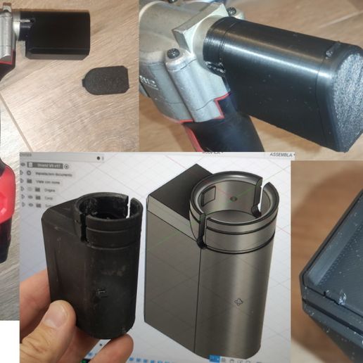 🔧 Milwaukee Pop Rivet Tool M12 BPRT-0 Capture Housing 4931465709・ STL ...