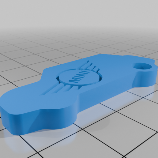 Free 3D file Mini Cooper Silhouette Keychain 👤 ・3D printer model to ...