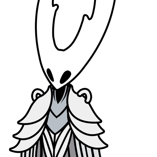 🎃 hollow knight - Pure vessel armor cosplay・ 3MF File for 3D printing・Cults