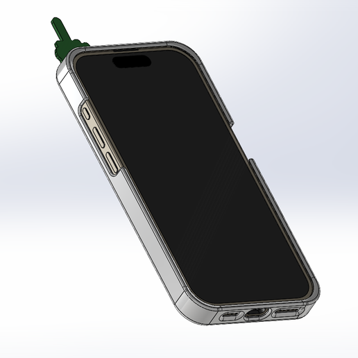 📱 iPhone 15 Pro - Sliding Middle Finger case・ STL File for 3D printing ...