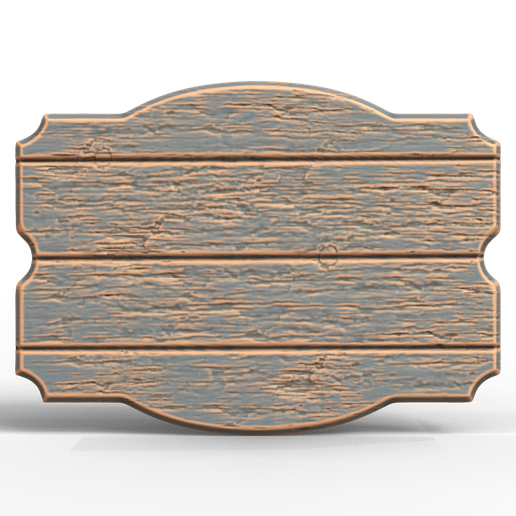 📁 3D Model STL File for CNC Router Laser & 3D Printer 1928. Wooden sign ...
