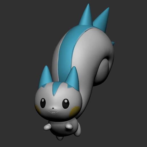 🐉 Pokemon 417-Pachirisu・ STL File for 3D printing・Cults