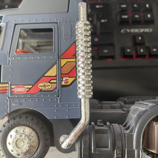 💬 kenner mask exhaust bulldozz・ STL File for 3D printing・Cults