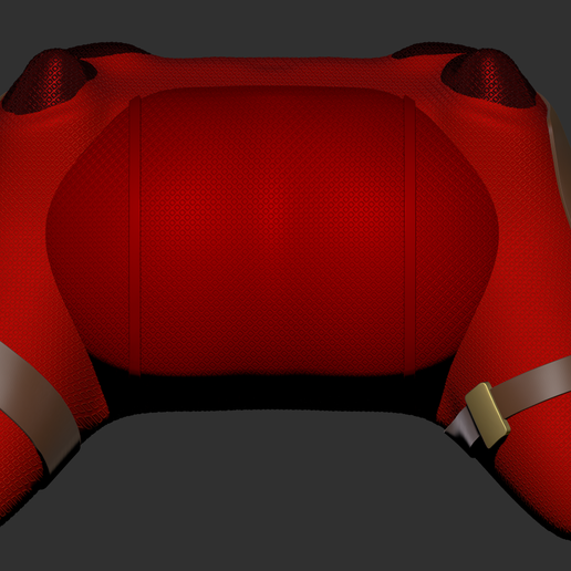 🔙 Deadpool back for standard Xbox controller (battery cover).・ OBJ File ...