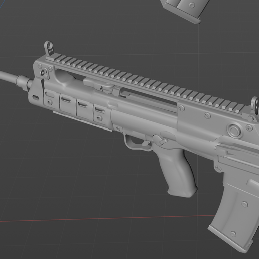 OBJ 文件 Croatian VHS-2 rifle digital model material-2 🗺️ ・可下载 3D 打印机设计・Cults