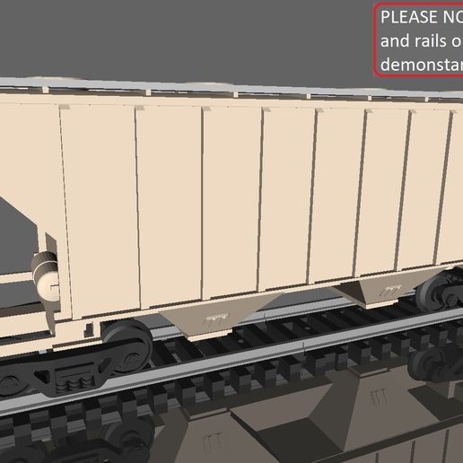 🚆 Trinity Rail (TRN) 2-bay 37 ft. CH-100-63 Covered Hopper in H0 Scale ...