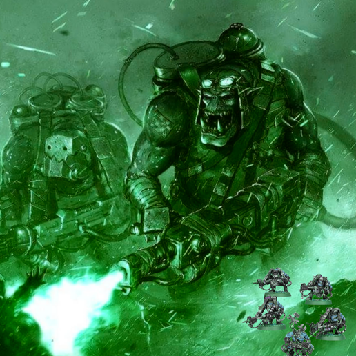 3D file flaming soldiers 🛰 ・Model to download and 3D print・Cults