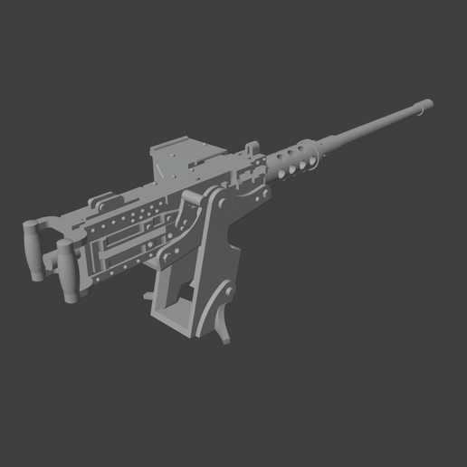 STL file M1919 Browning Machine Gun for tank 🔫 ・Model to download and ...