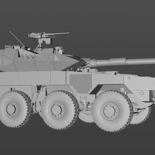 🗺️ Japanese Type 16 Mobile Combat Vehicle 3D Model Material・ OBJ File ...