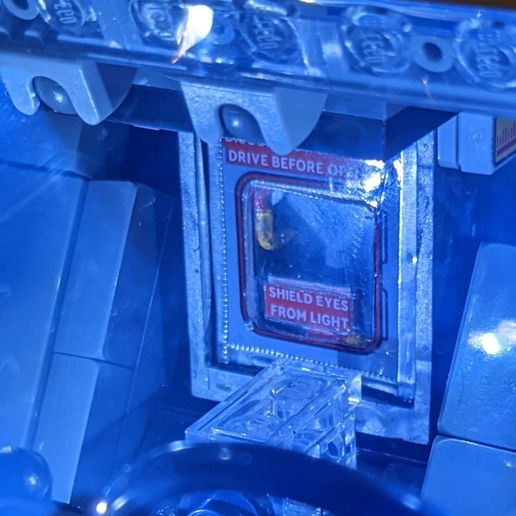 🎲 Lego flux capacitor for #10300・Free 3D File for ・Cults