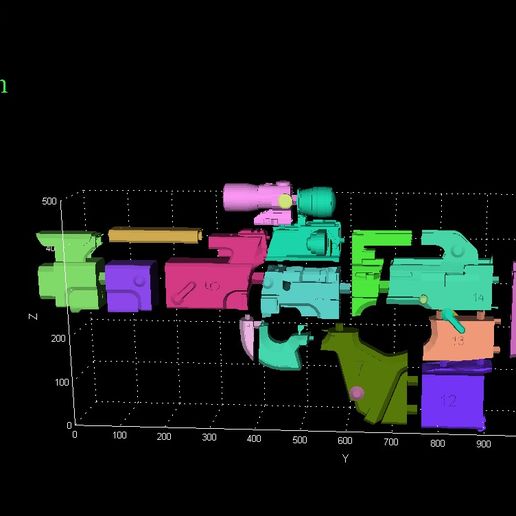 🎮 Mida Multi Tool, Titanium Alloy・ STL File for ・Cults