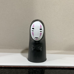 3D printed Kaonashi Figure • made with Hellbot Magna 2 230・Cults