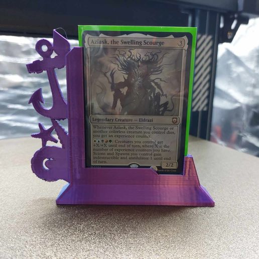 🖼️ TCG Card Display Frame (Nautical)・Free STL File for 3D printing・Cults