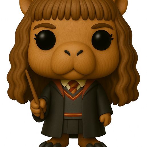 📚 Harry Potter's Capybara Funko Pop Pack・ STL File for 3D printing・Cults