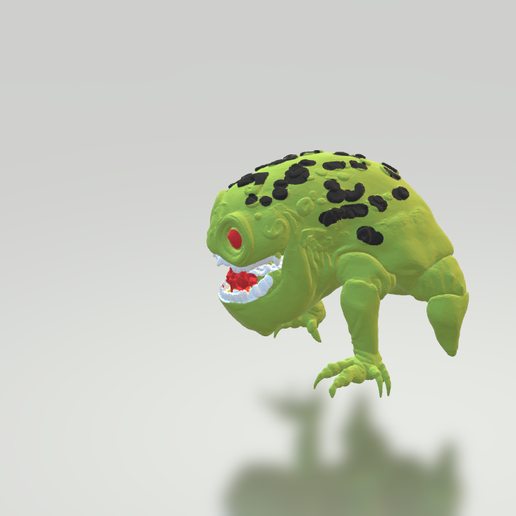 🐸 mutant frog monster・ STL File for 3D printing・Cults
