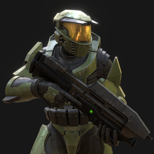Archivo STL Halo- Master Chief (Mark V) 😇 ・Plan imprimible en 3D para ...