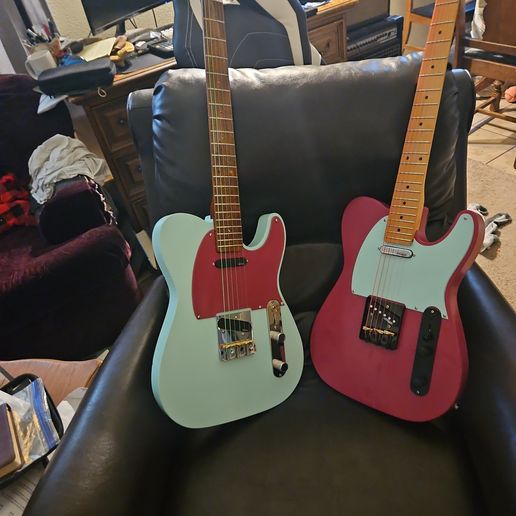 ⚡ Vintage Telecaster Electric Guitar・3D Print with the A1 mini 3D ...