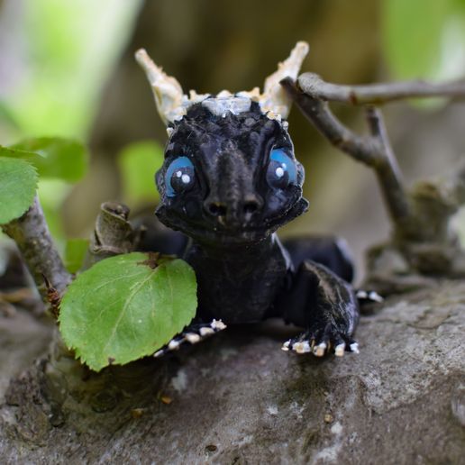 👶 Baby dragon with articulated legs・ STL File for ・Cults