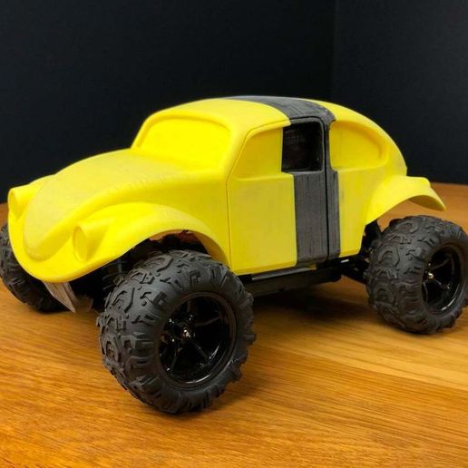 🪲 VW Beetle BUG - 1/18 RC body (PXtoys 9302E)・Free STL File for 3D ...