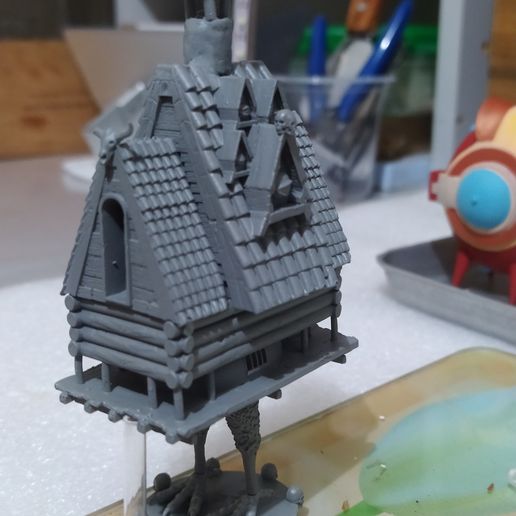 🧚 Fairy House : BABA YAGA・ STL File for 3D printing・Cults