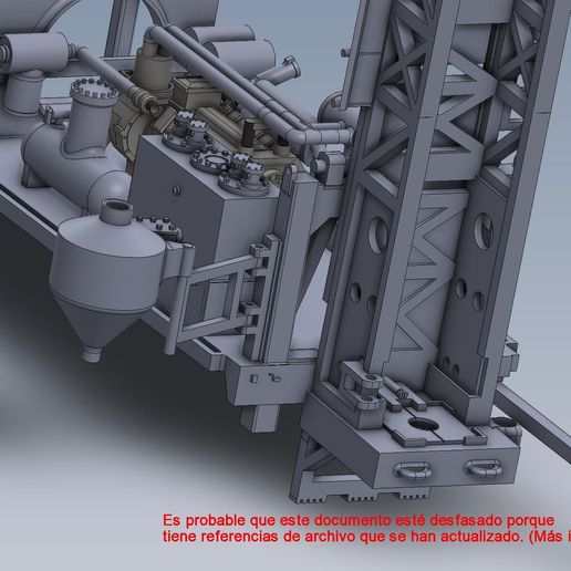 🚚 SCHRAMM 685 DRILLING RIG・ STL File for 3D printing・Cults