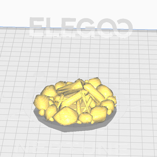 🔥 Campfire [Rust]・ STL File for 3D printing・Cults