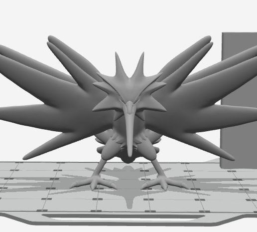 STL file Zapdos / Elector 🐉 ・3D printable model to download・Cults