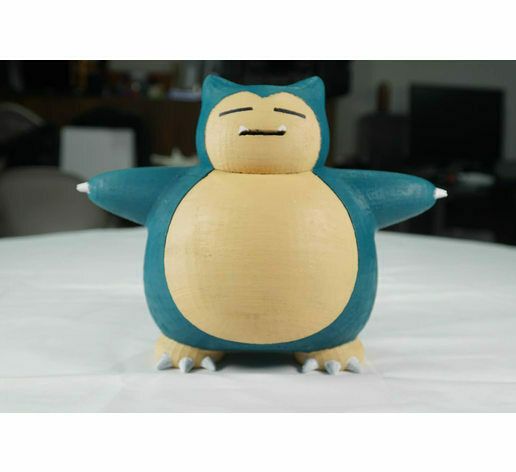 🐉 snorlax CoinBank・Free STL File for ・Cults