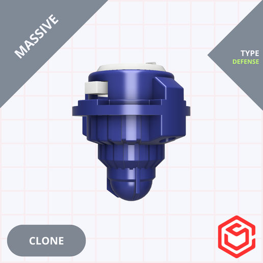 🧸 Beyblade Burst Driver Massive・ STL File for 3D printing・Cults