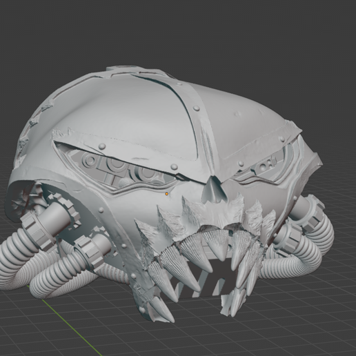 🔨 chaos reaver titan head・ STL File for 3D printing・Cults